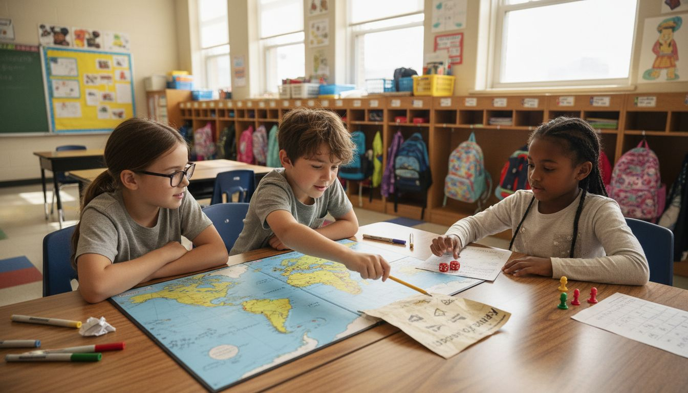 Why Teach Geography Through Games: Real Benefits - The World Game