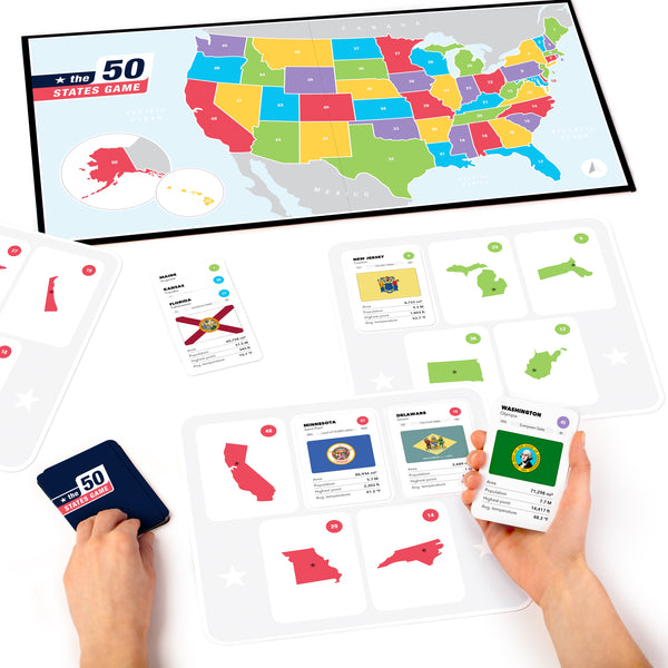 The 50 States Game | Fun & Educational US Geography Game - The World Game